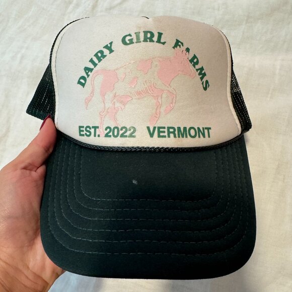 Dairy Boy | Accessories | Viral Dairy Girl Farms Trucker Hat Original ...